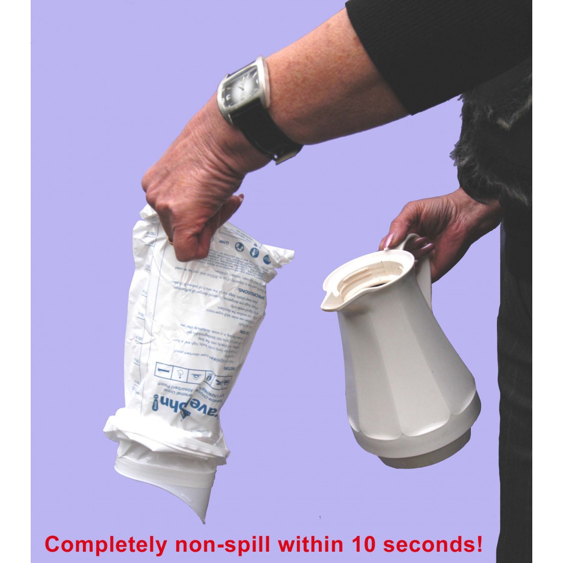 Travelloo TravelJohn Disposable Urinals Instant Gelling 5/10 Packs